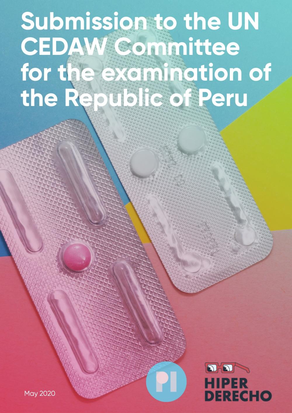 PI’s and Hiperderecho’s joint submission to the UN Committee on the Elimination of all Forms of ...